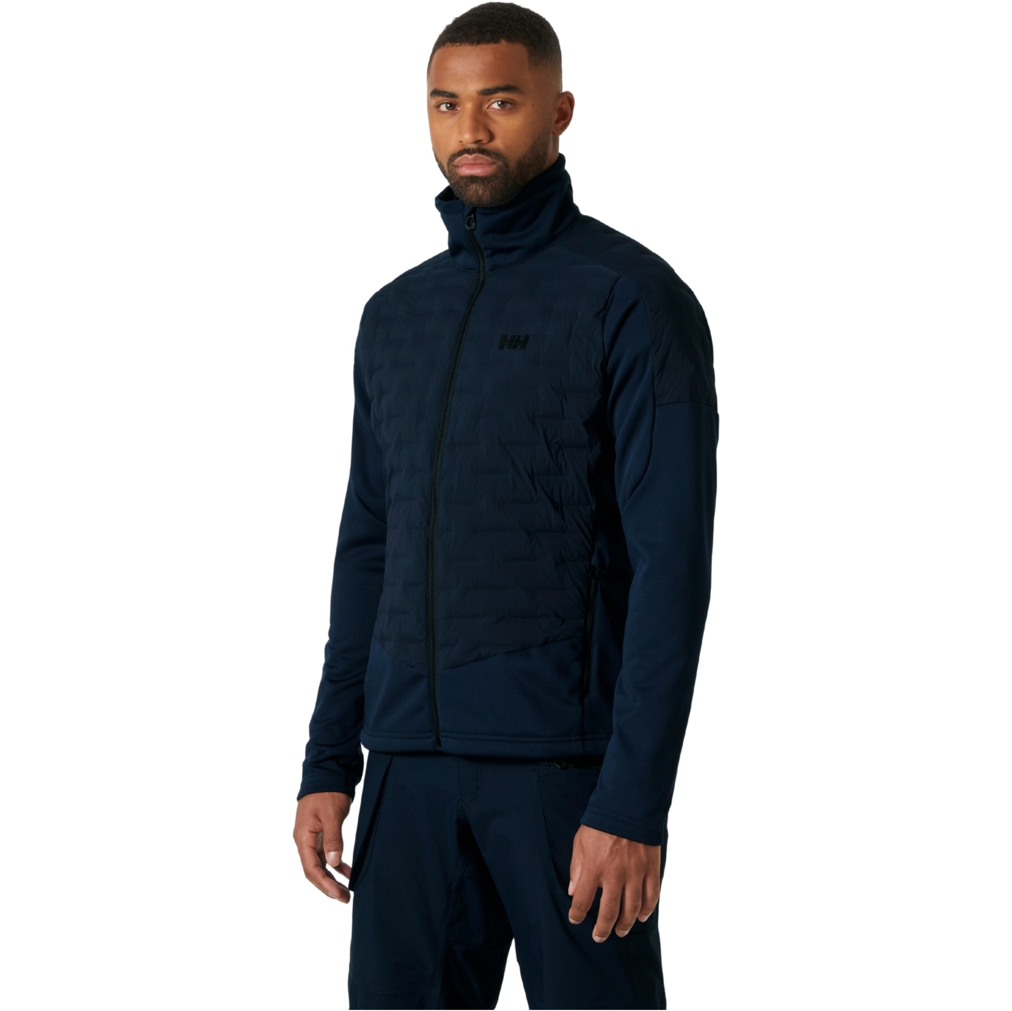 2025 Helly Hansen Mens HP Hybrid Stretch Insulator Jacket 34103 - Navy - Sailing | Wetsuit Outlet